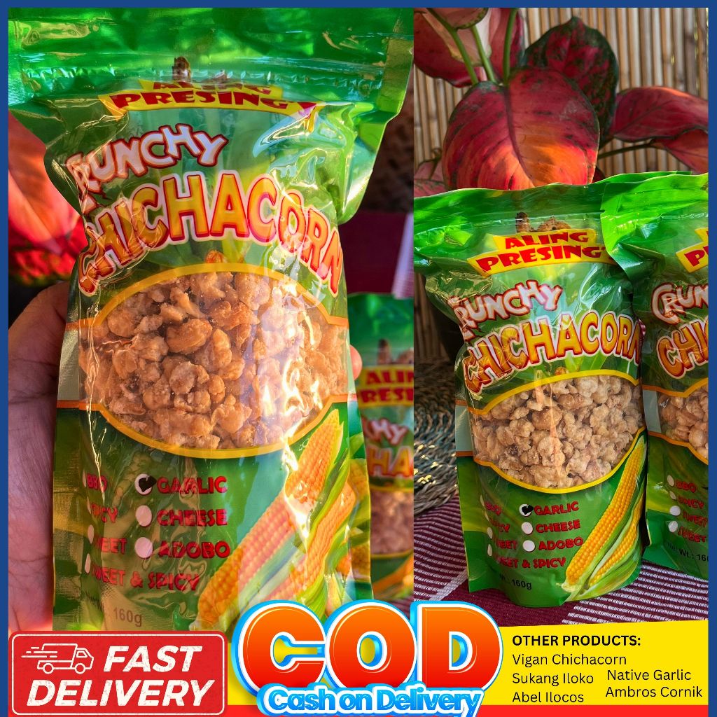Aling Presing Chichacorn 160g Resealable Pack Aling Presing Ilocos ...