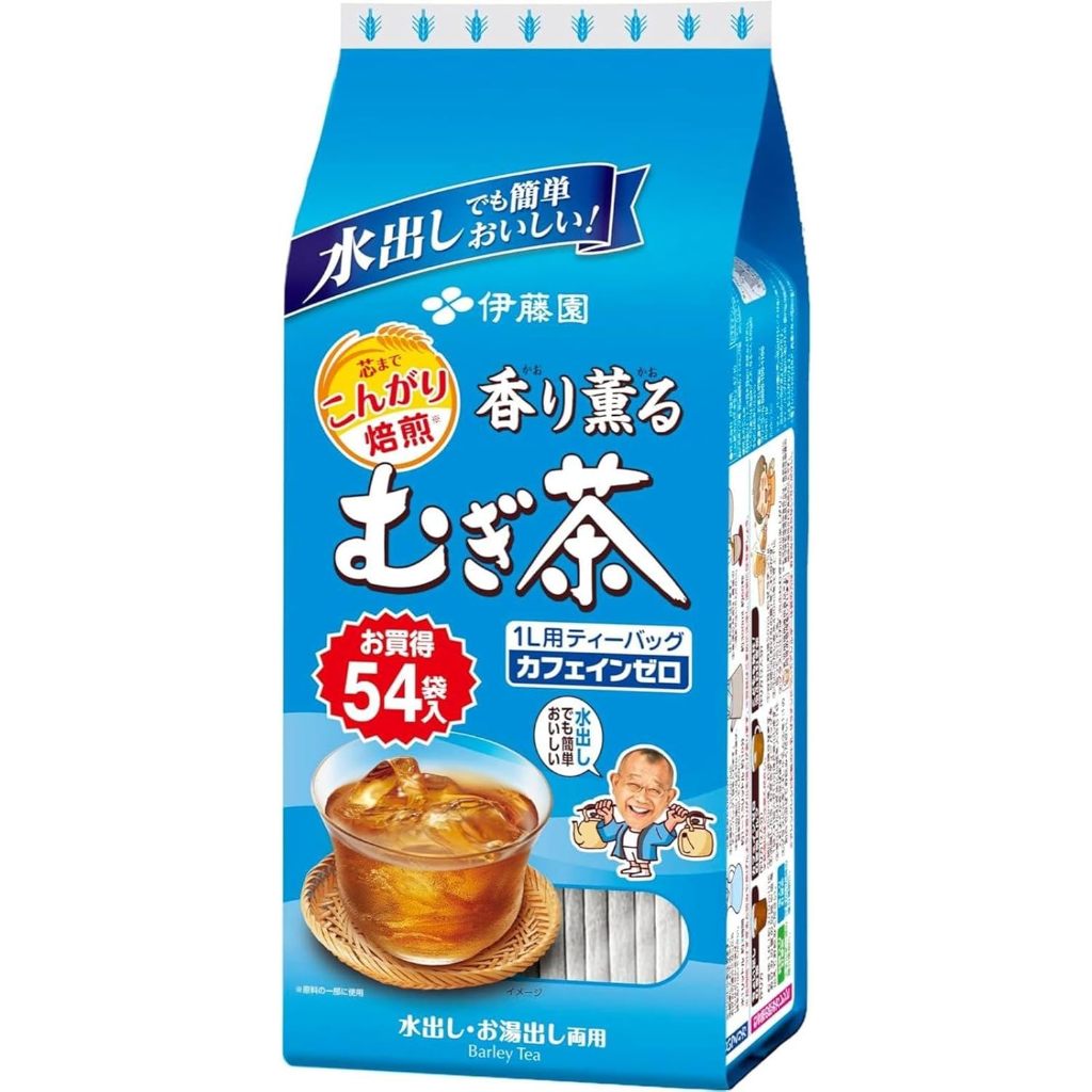 [from JAPAN] ITOEN Fragrant Barley mugicha Mugi-cha Tea Bag 54bags ...