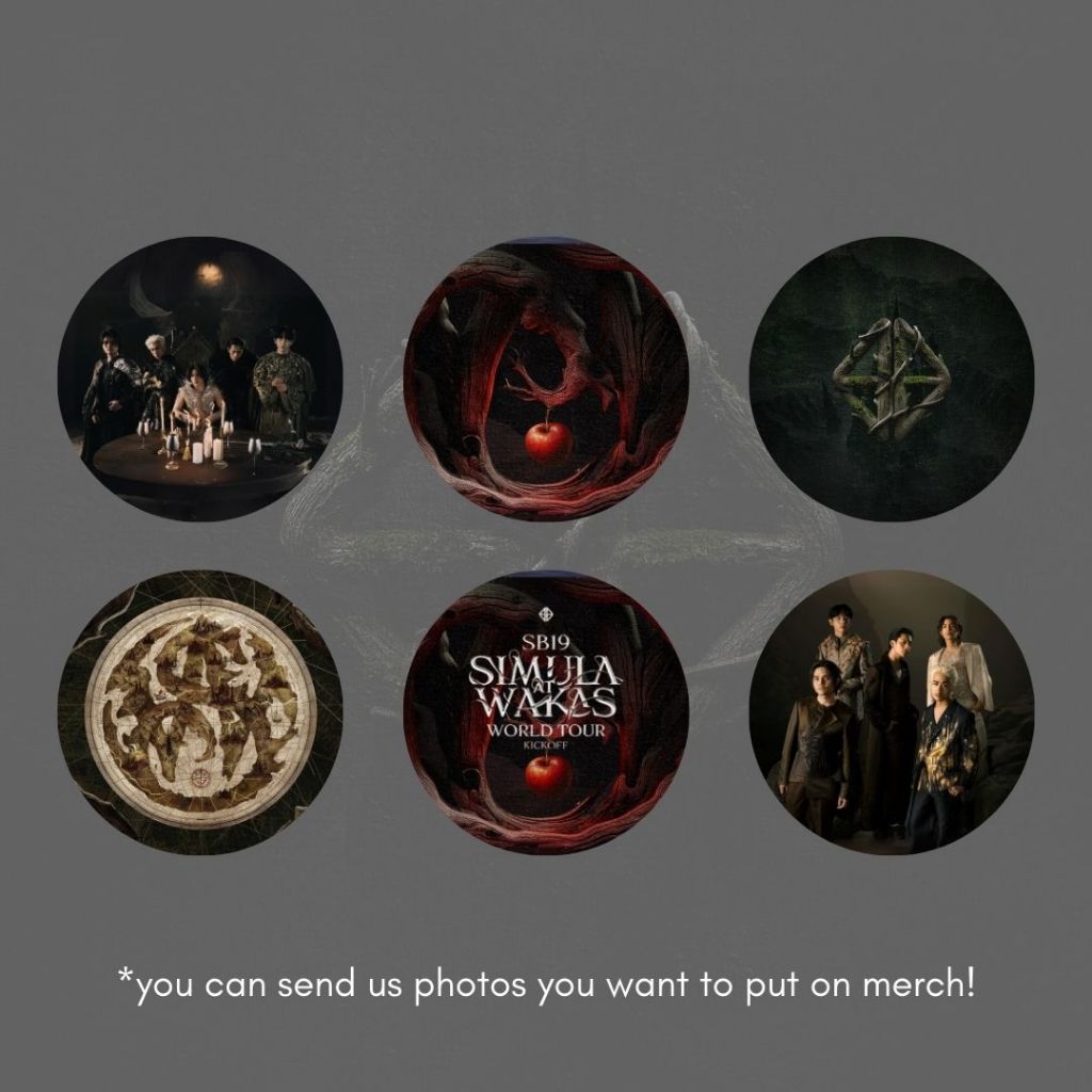 SB19 Fanmade Keychains Button Pins for ATIN concert merch Simula At ...