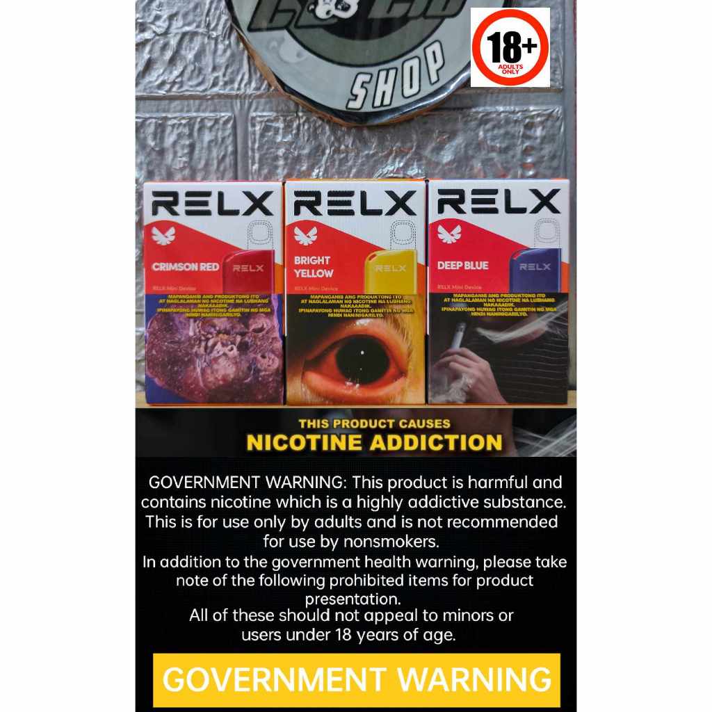 relx mini device available for 3 color | Shopee Philippines