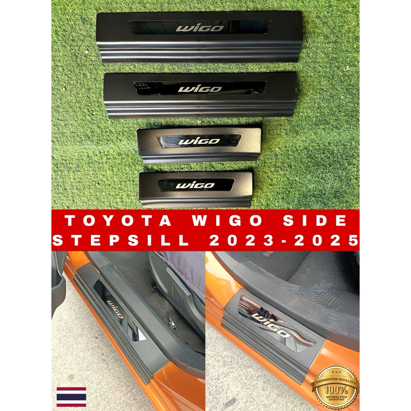 Toyota Wigo Side Stepsill 2023-2025 All variants (Thailand Made ...