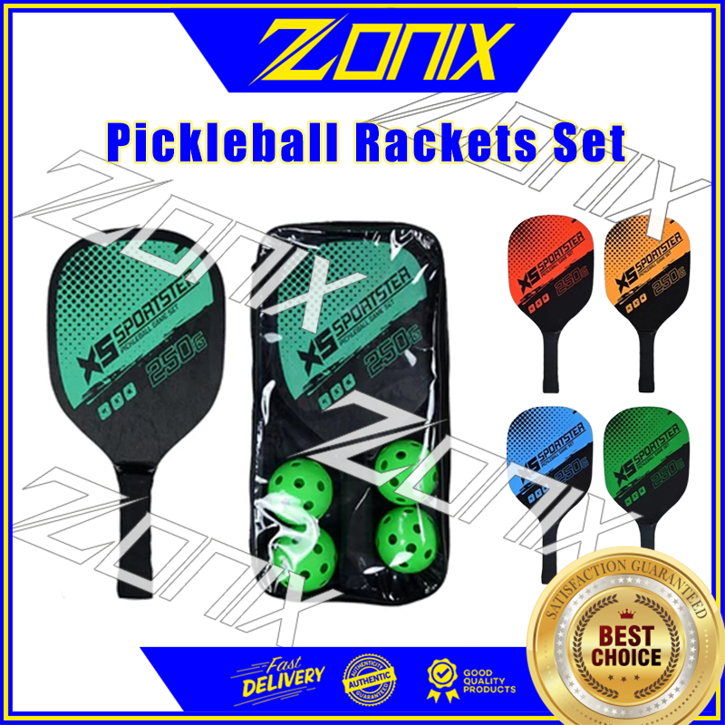 Pathfinder 2 Pickleball Rackets Set With 4 Balls | Shopee Philippines