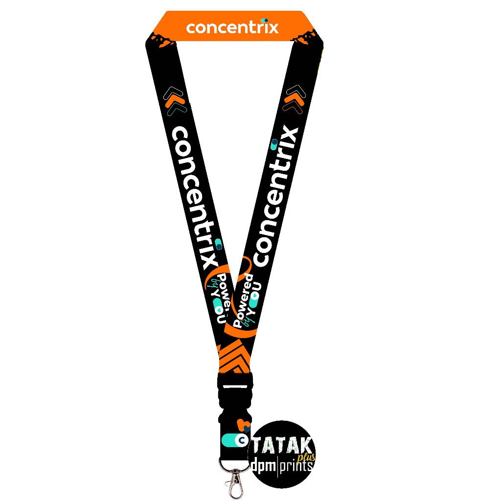 Concentrix Lanyard Orange Nape new Logo Lace | Shopee Philippines