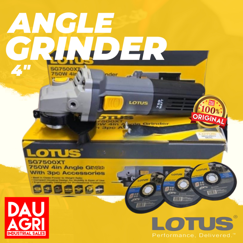 Lotus Angle Grinder 750W | Dau Agri Industrial Sales | Shopee Philippines