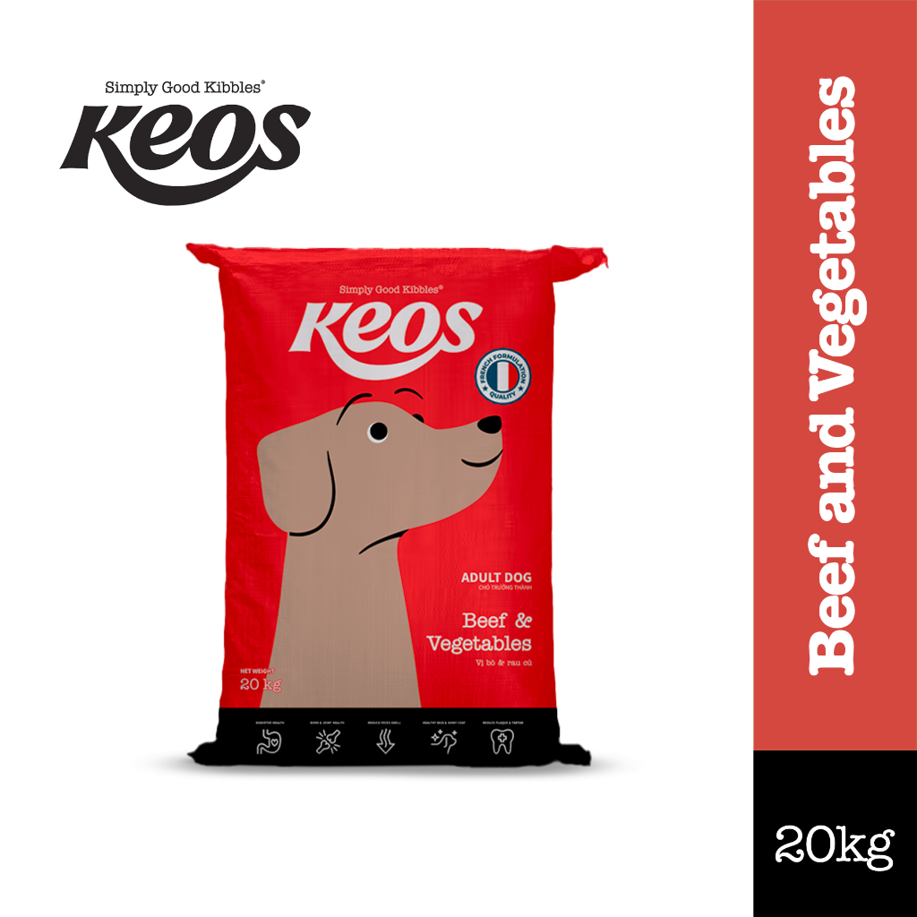 Keos Dog Adult B&V - 20KG | Shopee Philippines