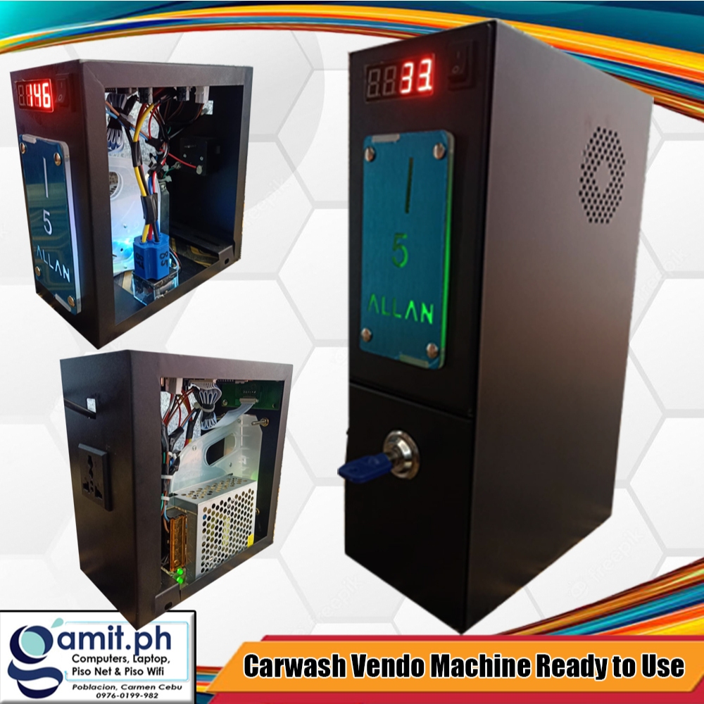 Car Wash Timer Metal Box 80A Complete Set Heavy Duty Timer 4 digit ...