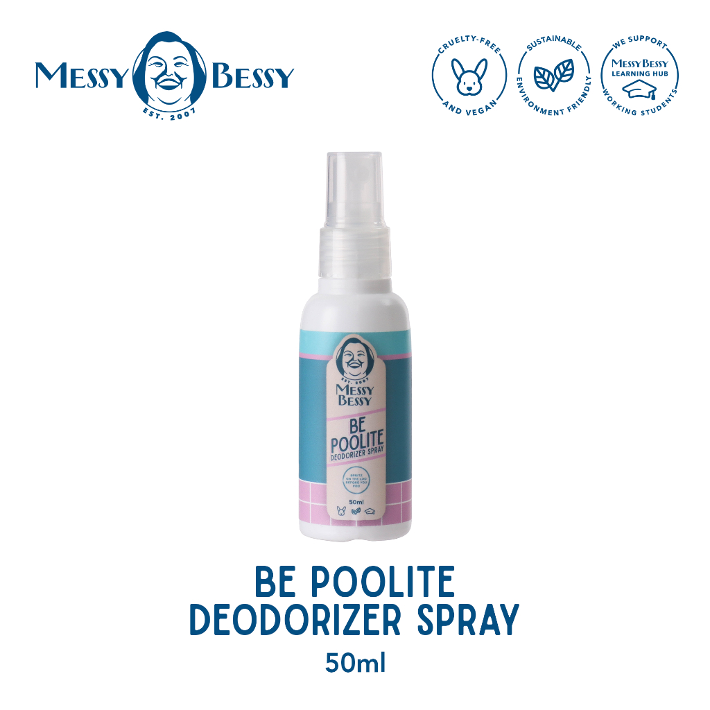 Messy Bessy Be Poolite Deodorizer Spray | Shopee Philippines