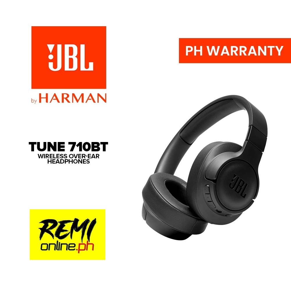 JBL Tune 710BT Wireless Over-Ear Headphones - Bluetooth Headphone - Gub ...