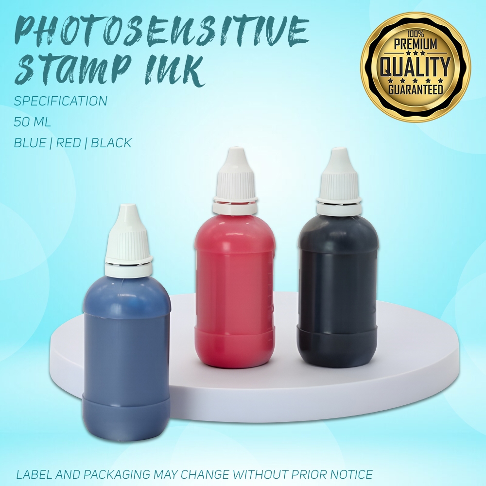 Photosensitive Stamp Ink for Self-inking Rubber Stamps for School and ...
