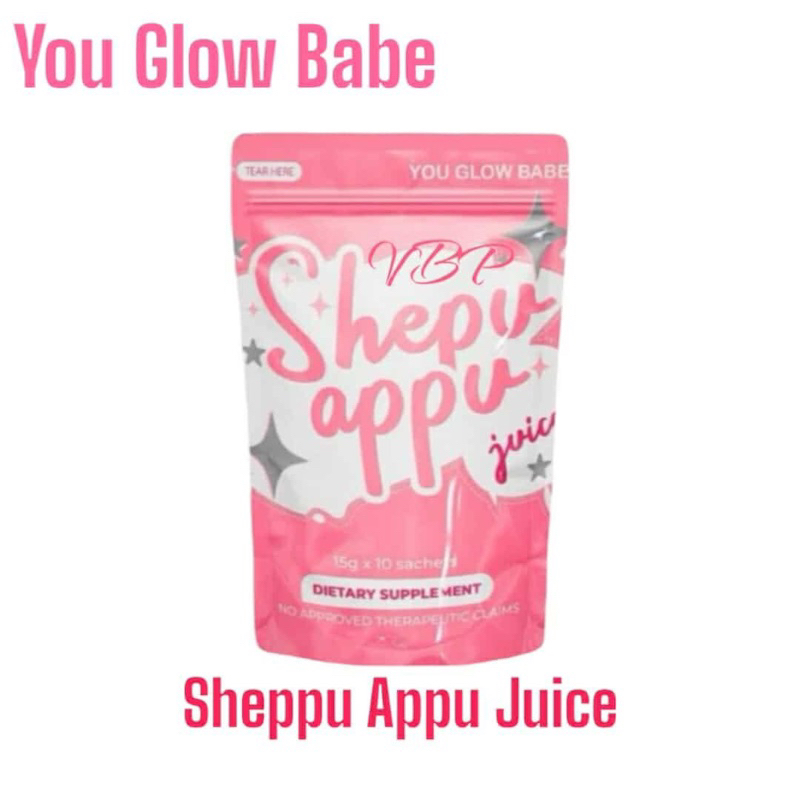 SHEPU APPU STRAWBERRY SLIMWHITE POWDER JUICE DRINKS | Shopee Philippines
