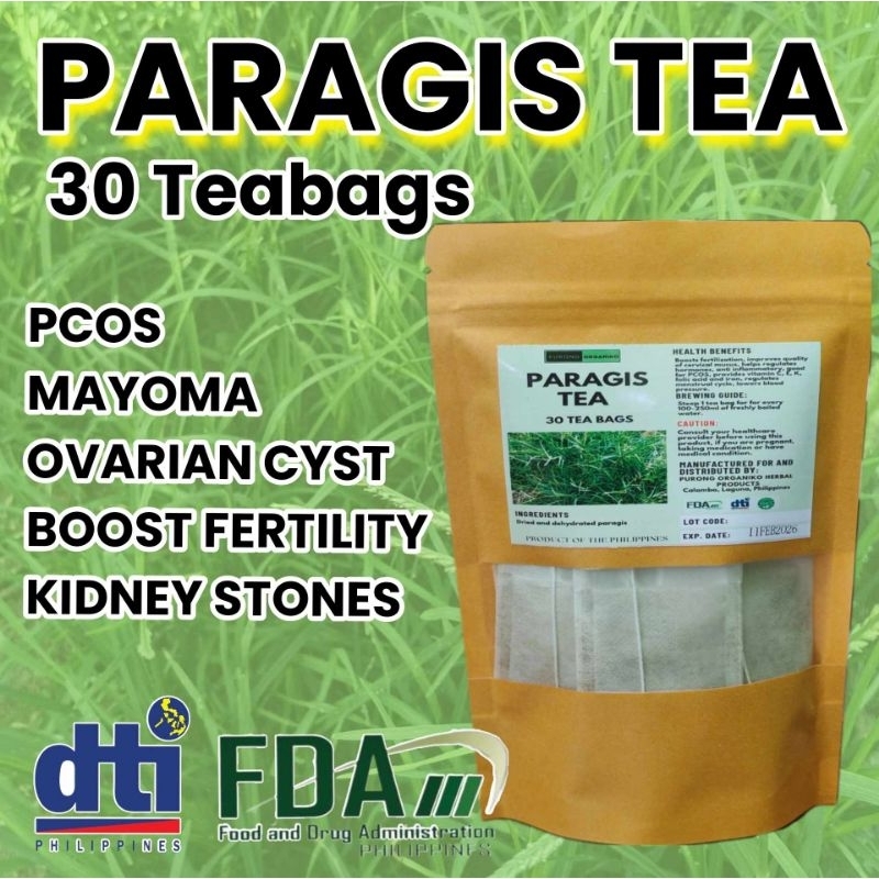 PURE PARAGIS HERBAL TEA 30 TEABAGS | Shopee Philippines