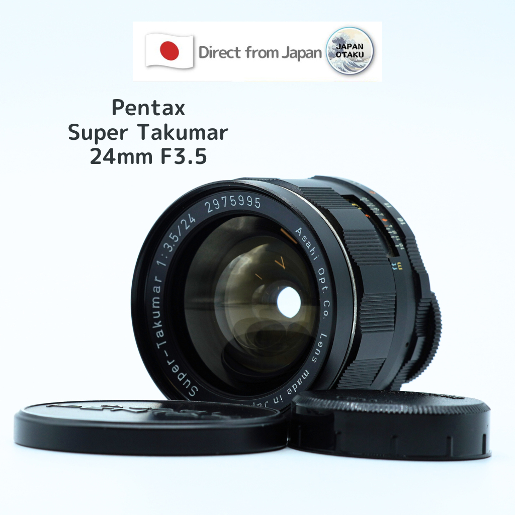 [Used in Japan] " Vintage Lens " Super Takumar 24mm f/3.5 Pentax ...
