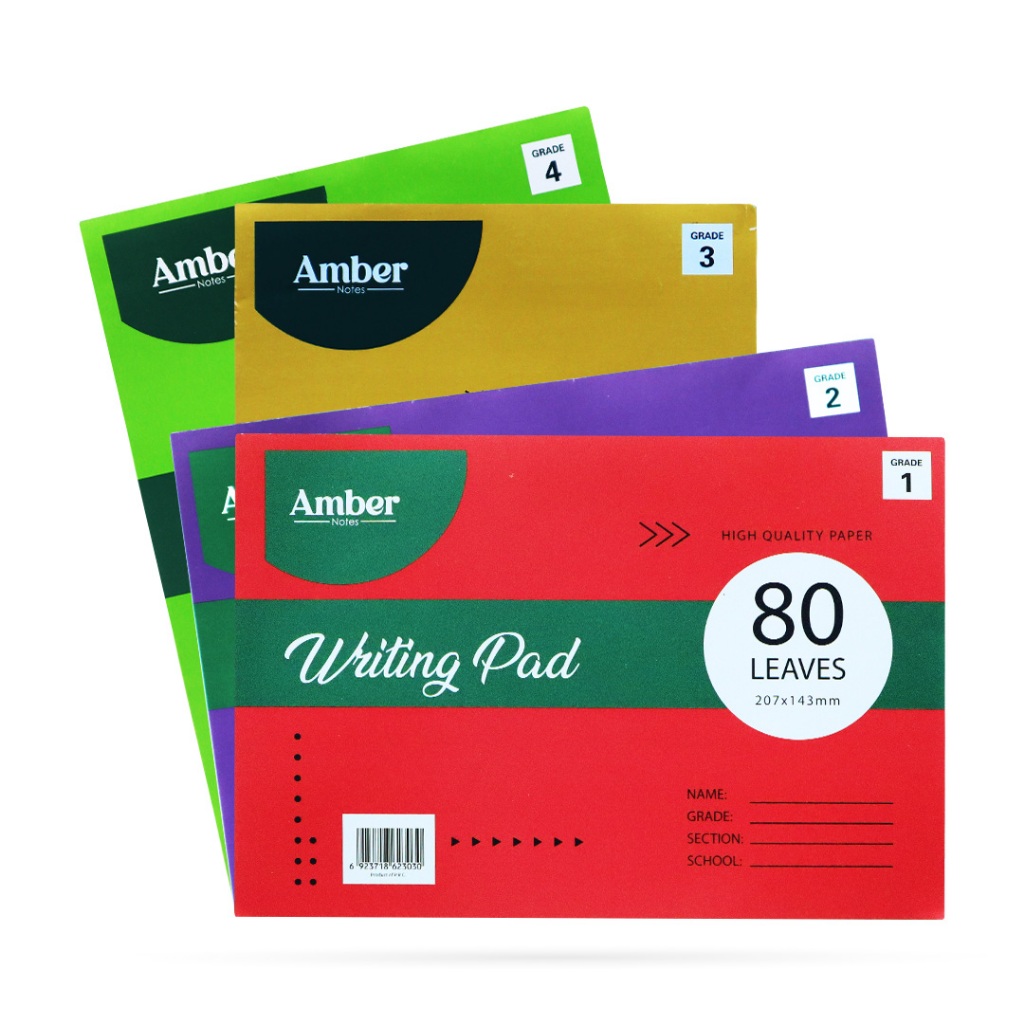 Amber Notes Grade 1 to 4 Writing Pads | Shopee Philippines