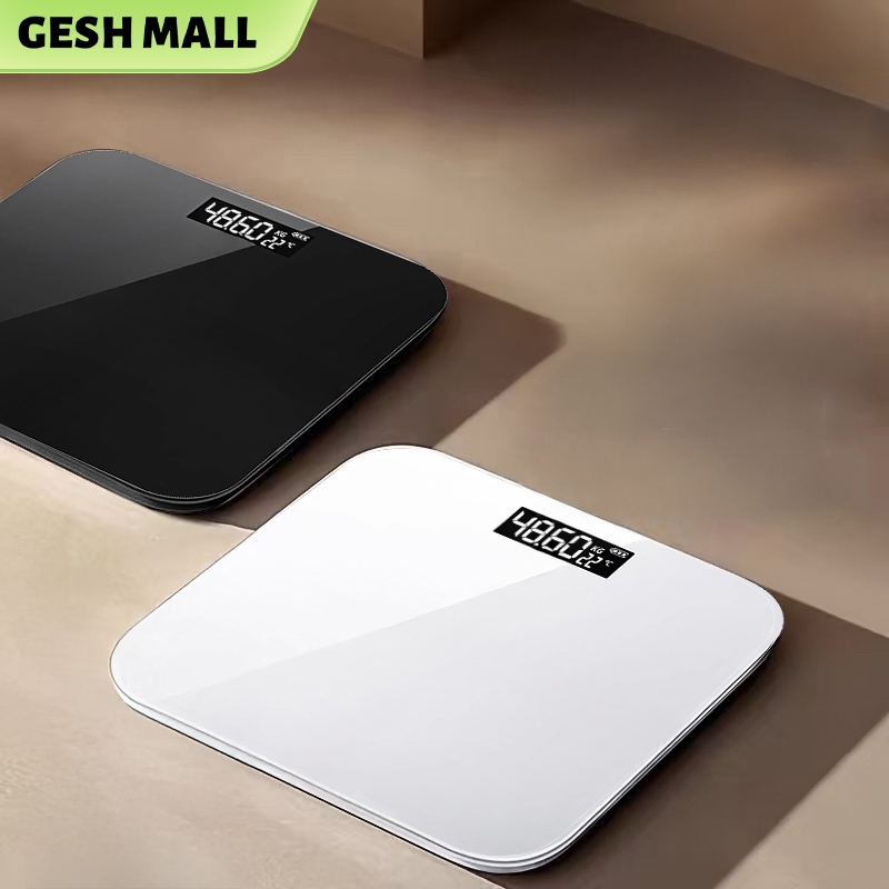 Gesh Electronic Human Digital Weighing Scale Large Tempered Glass LED ...