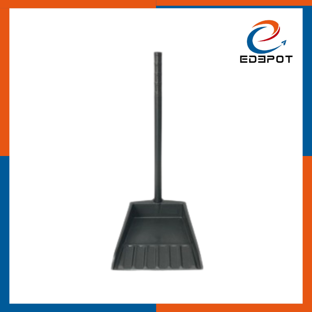 Edepot Household Cleaner Long Handle Black Dust Pan PANDAKOT COD ...