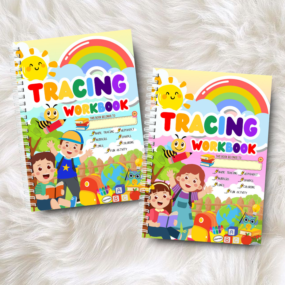 Tracing Workbook for Kids | Customized tracing for beginners | Name ...