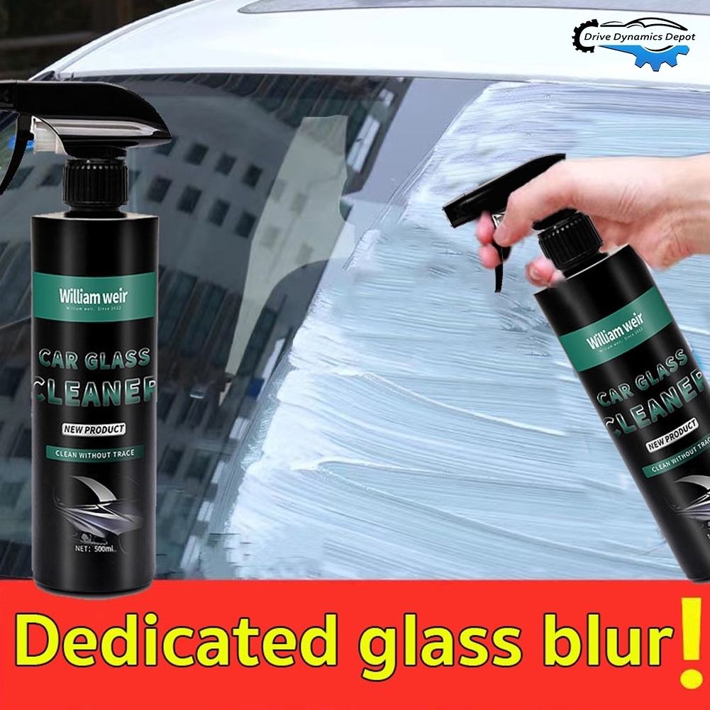 500mlCar Glass Cleaner Car Care Glass Restorer Windshield Cleaner Acid ...