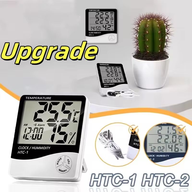Upgrade Original Digital Thermometer Indoor LCD Hygrometer Room ...