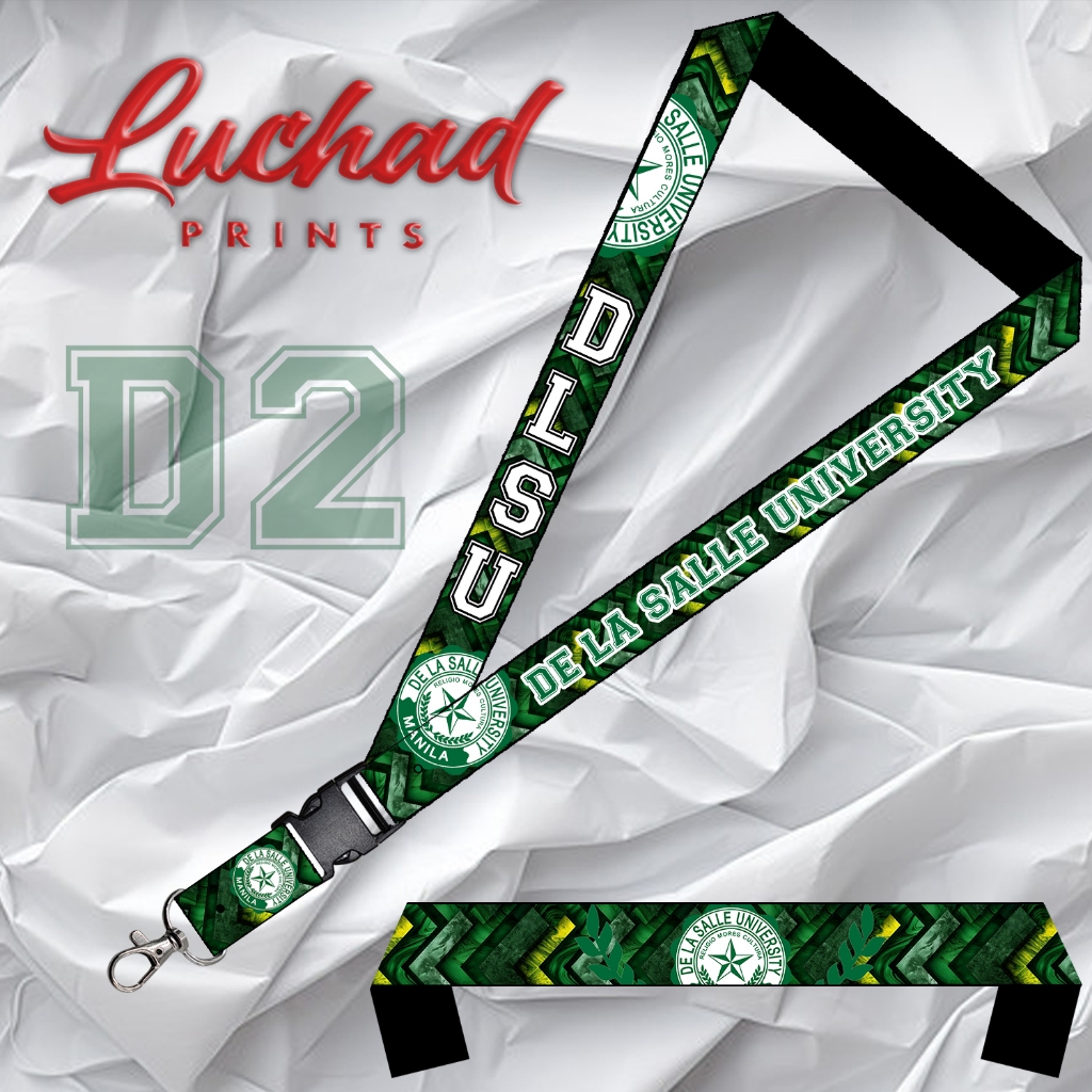 de la salle university lanyard - dlsu lanyard - dlsu id lace | Shopee ...