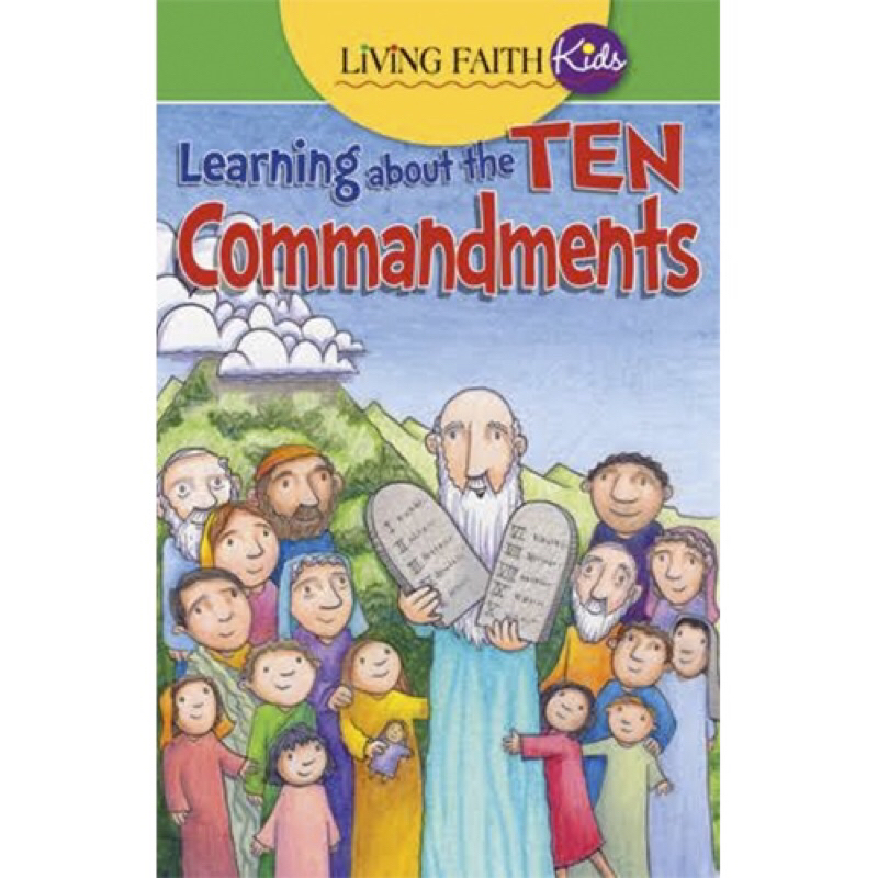 Learning About the Ten Commandments (Living Faith Sticker Booklet ...