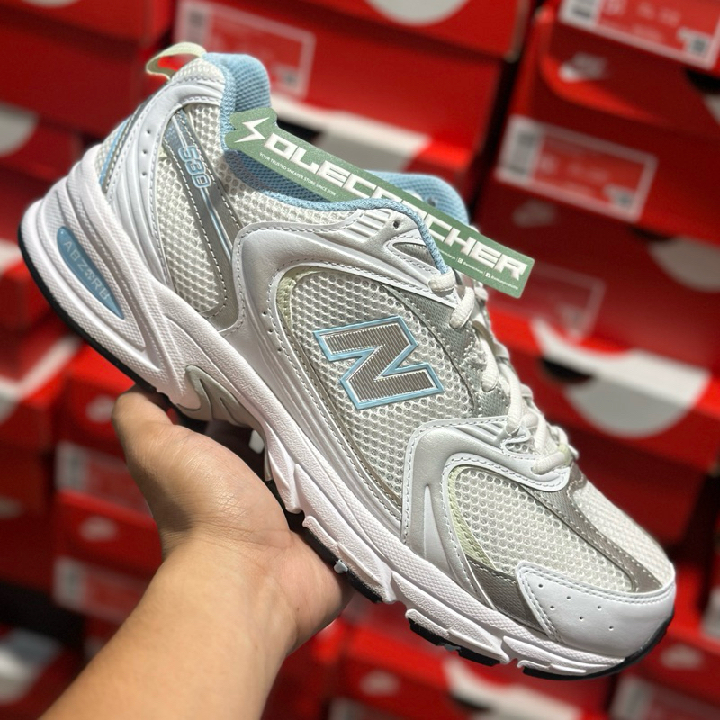 NB 530 White Chrome Blue | Shopee Philippines