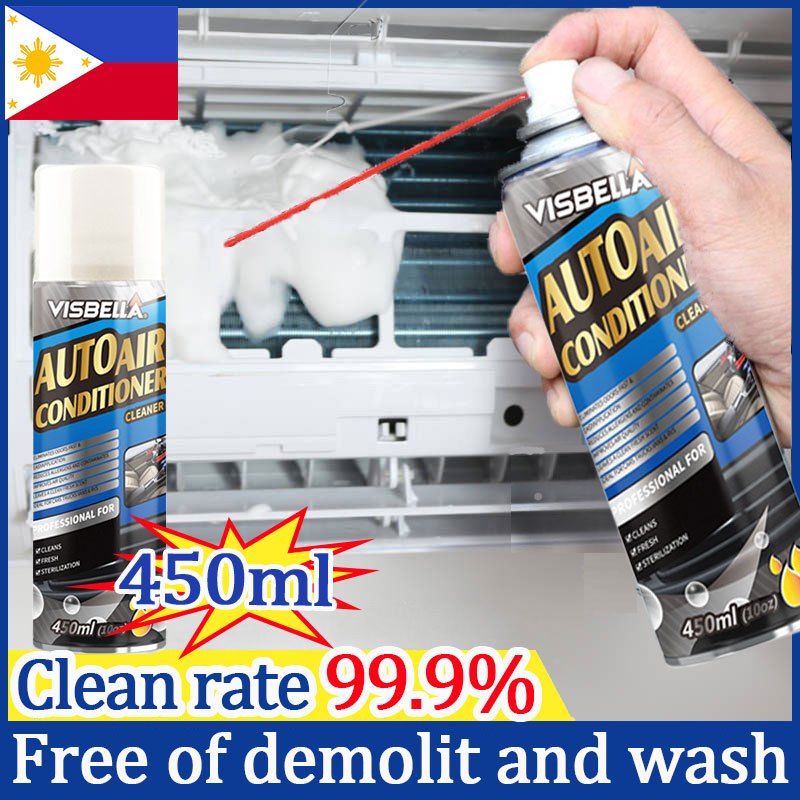 450ML aircon cleaner No dismantling and cleaning Aircon cleaner spray ...