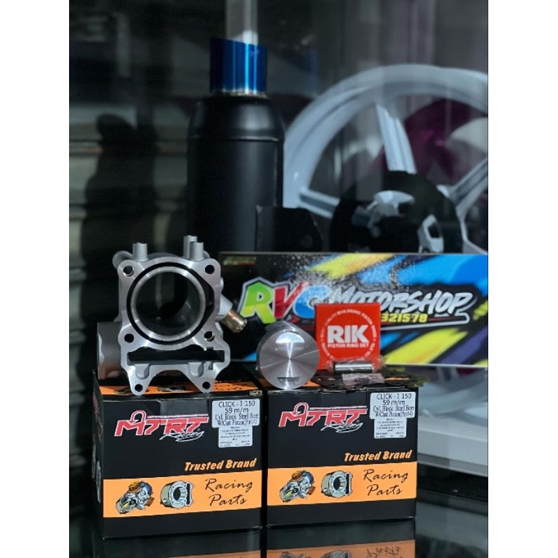 MTRT [59MM] Cylinder Block Kit Steel Bore & Chrome Bore with Cast ...