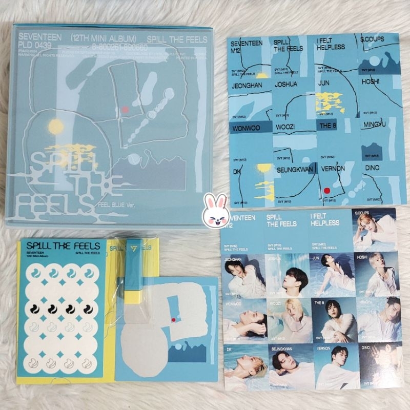 SVT Spill The Feels Standard Carat Version Unsealed Album | Shopee ...