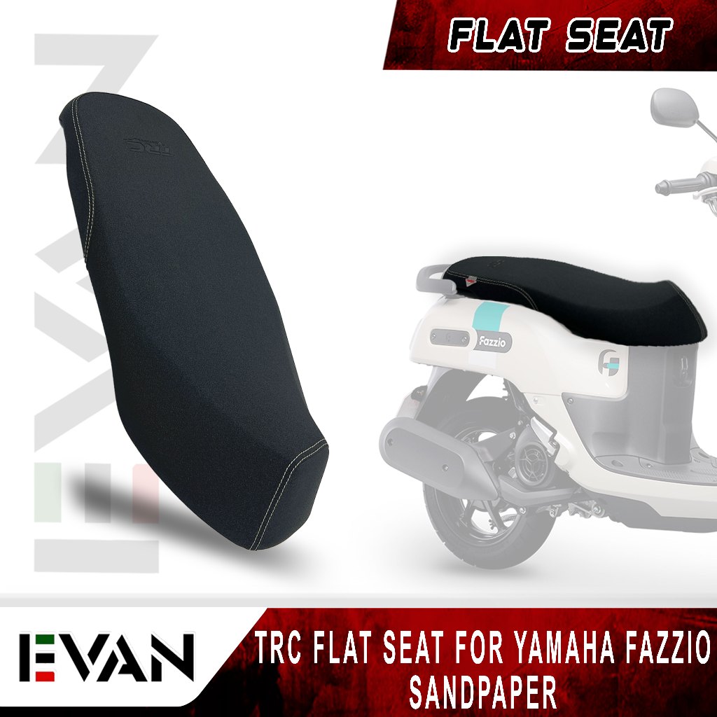 EVAN SHOP TRC Racing Sand Paper Flat Seat For YAMAHA MIO FAZZIO ...