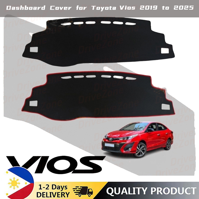 Dashboard Cover for Toyota Vios 2019 to 2025 Dash board High Quality ...