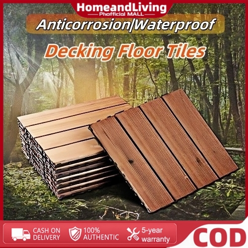 PVC Floor Decking Tiles Wood Grey Black Coffee Plastic Floor Deck Tile ...