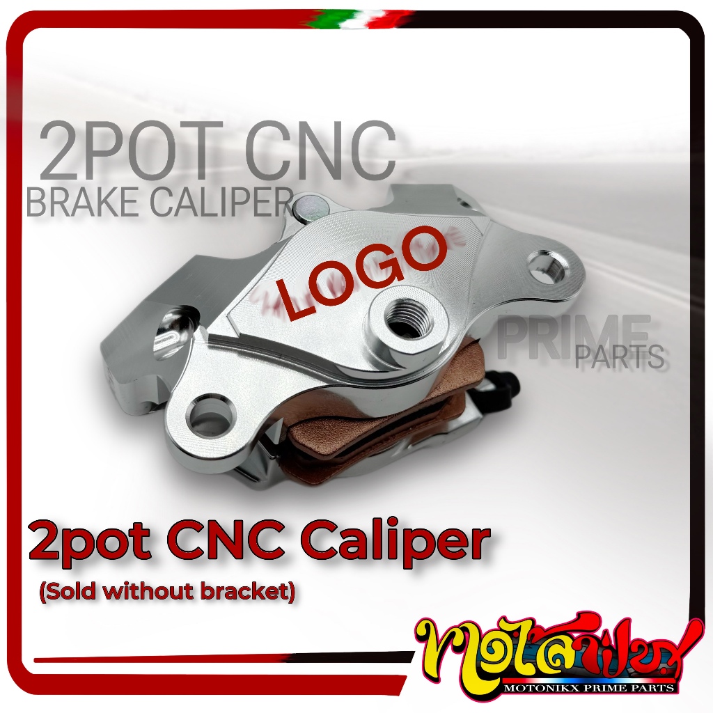 CNC Caliper Only - Universal Caliper 2 pistons | Shopee Philippines
