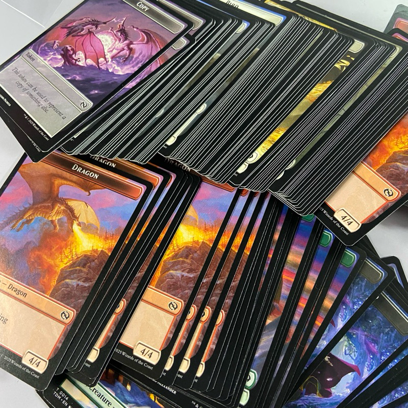 TDM TOKEN COPY MONK BIRD SOLDIER SPIRIT DRAGON WARRIOR GOBLIN RELIQUARY ...