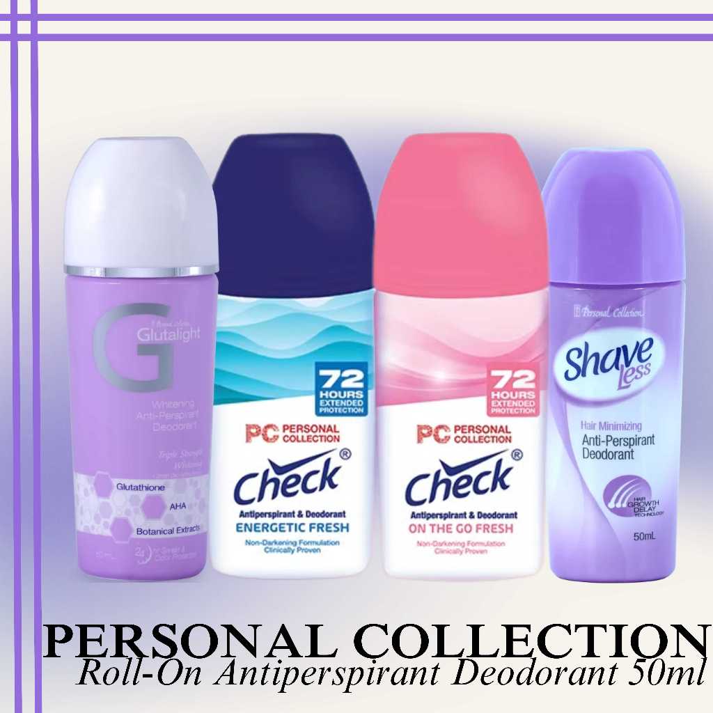 Personal Collection Glutalight Deodorant, Check Men and Women, and ...