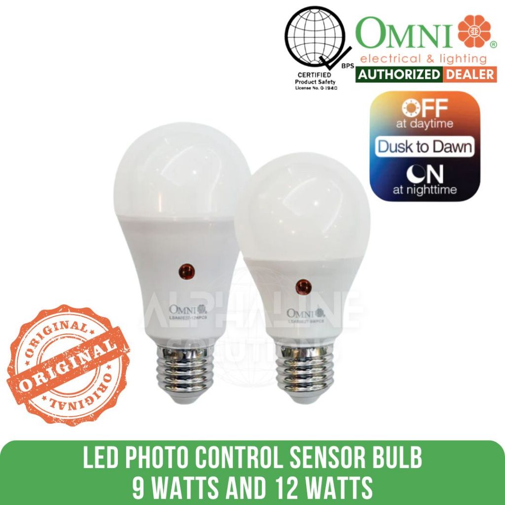 Omni LED Photo Control Sensor Bulb - LSA | Shopee Philippines