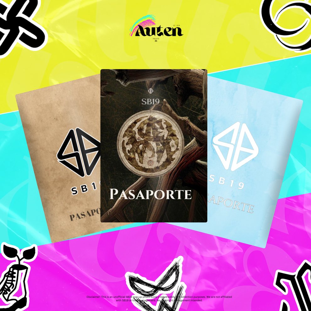 Auten Prints - SB19 Mahalima Passport Style | Shopee Philippines