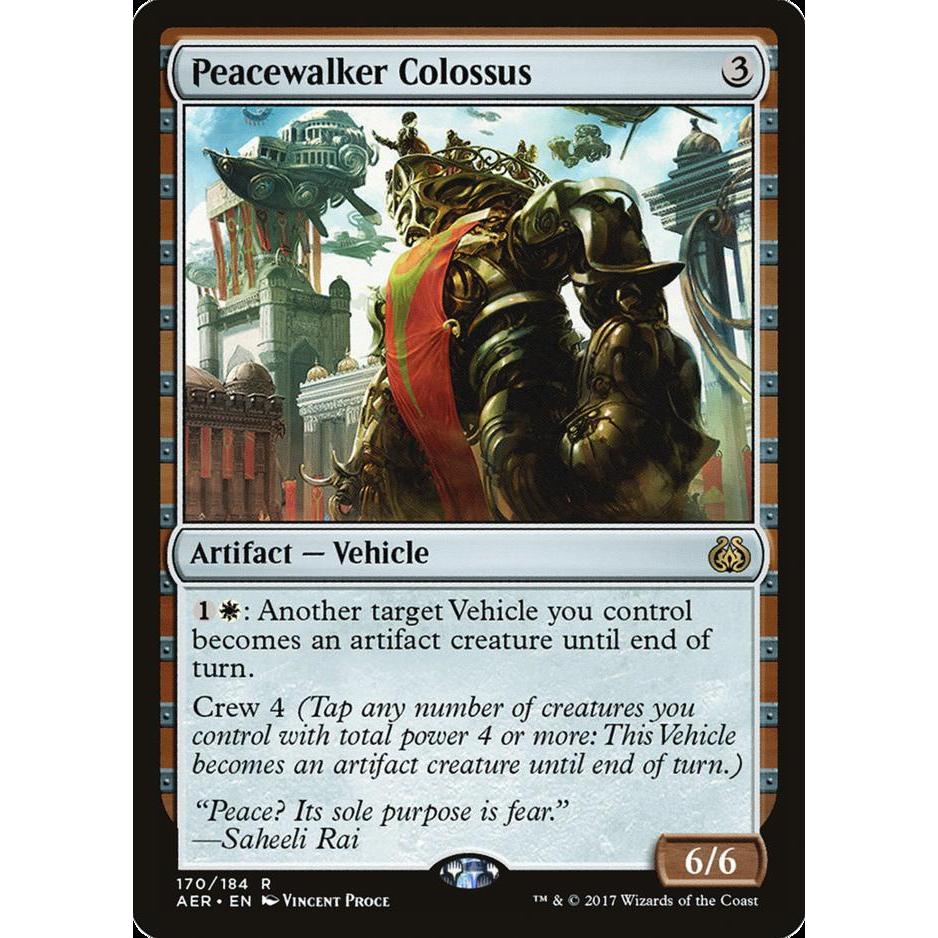 PEACEWALKER COLOSSUS MAGIC THE GATHERING TCG | Shopee Philippines