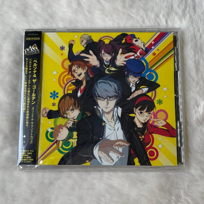 Persona 4 The Golden Original Soundtrack CD (Japan Secondhand) Atlus VGM OST P4G | Shopee ...