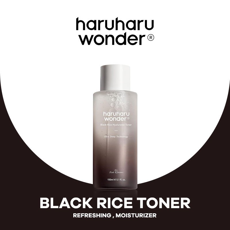 Haruharu Wonder Black Rice Hyaluronic Toner 150ml | Shopee Philippines