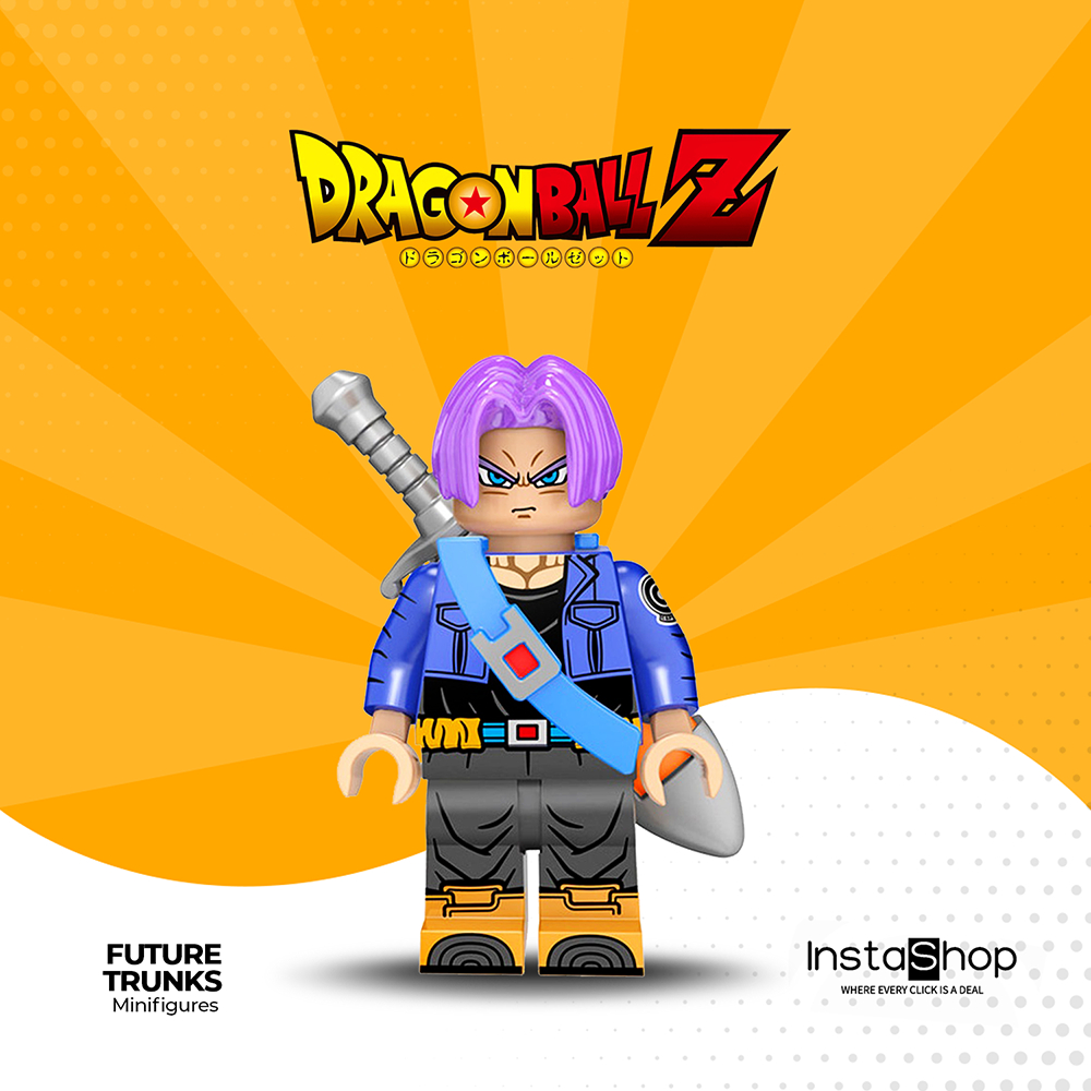 ISO Future Trunks Dragonball Z Minifigures Building Block Toys | Shopee ...