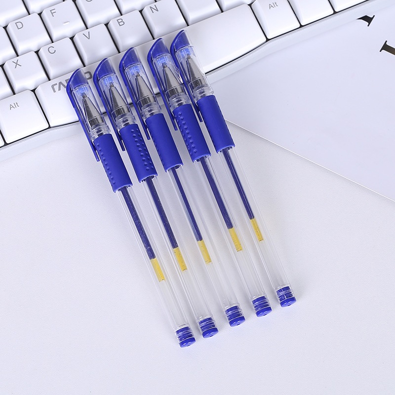Whosale 100Pcs/Lot 0.5mm Neutral Gel Pen Refill Rod Black Blue Red Ink ...