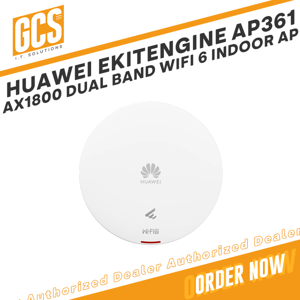 Huawei eKitEngine AP361 AX1800 Dual-Band Wifi-6 Gigabit Enterprise Indoor Access Point AP ...