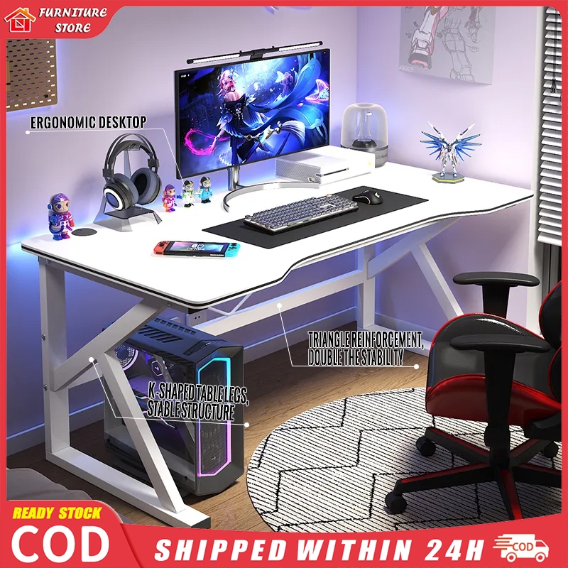 Gaming Table Computer Table Office Table Modern Carbon Fiber Texture ...