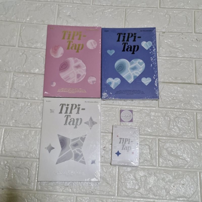 KEP1ER TIPITAP ALBUM STANDARD PHOTOBOOK VERSION TIPI-TAP PINK WHITE ...