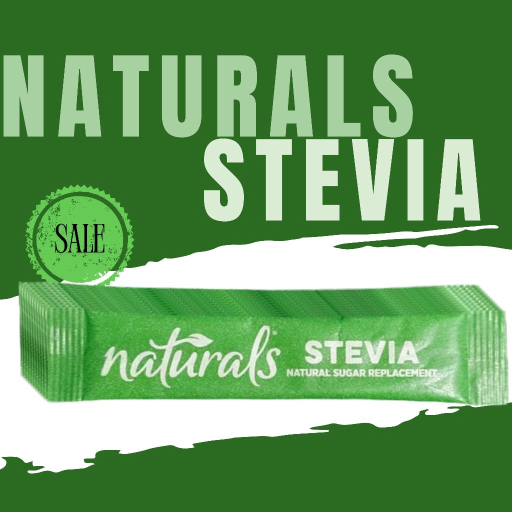 Naturals Stevia Zero Calorie Sweetener Sticks (BROWN/GREEN) | Shopee ...