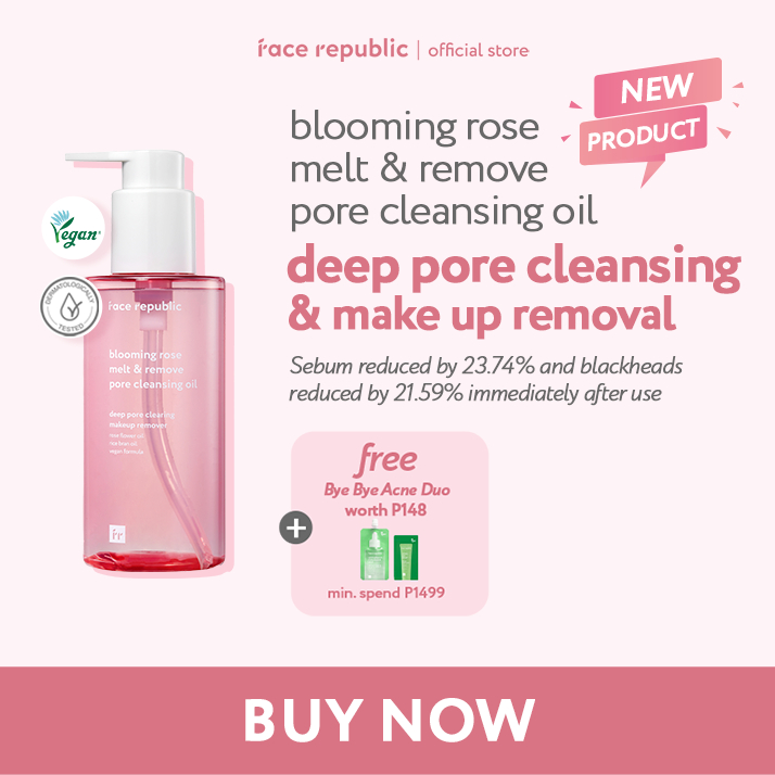 Face Republic Blooming Rose Melt & Remove Pore Cleansing Oil 150mL[Make ...