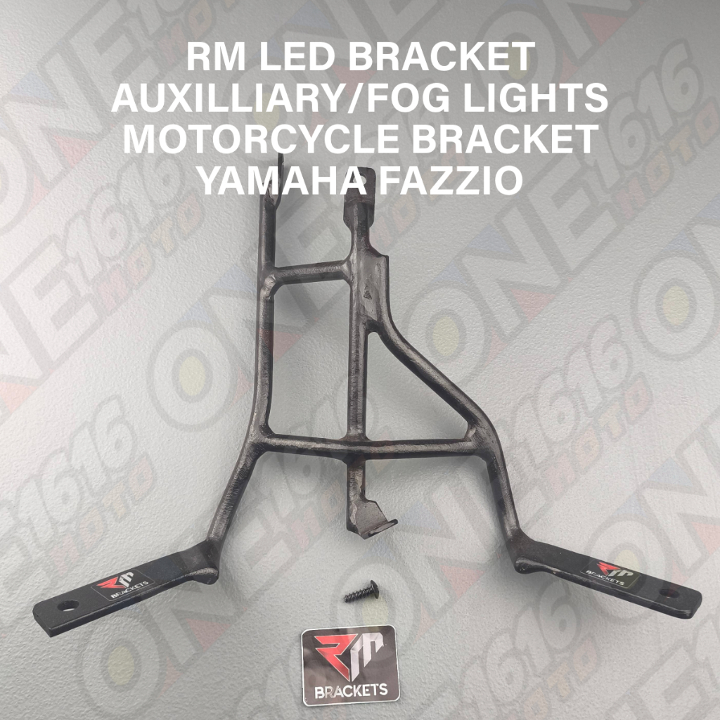 RM LED BRACKET FOR YAMAHA FAZZIO AUXILLIARY AND FOG LIGHTS STEEL ...