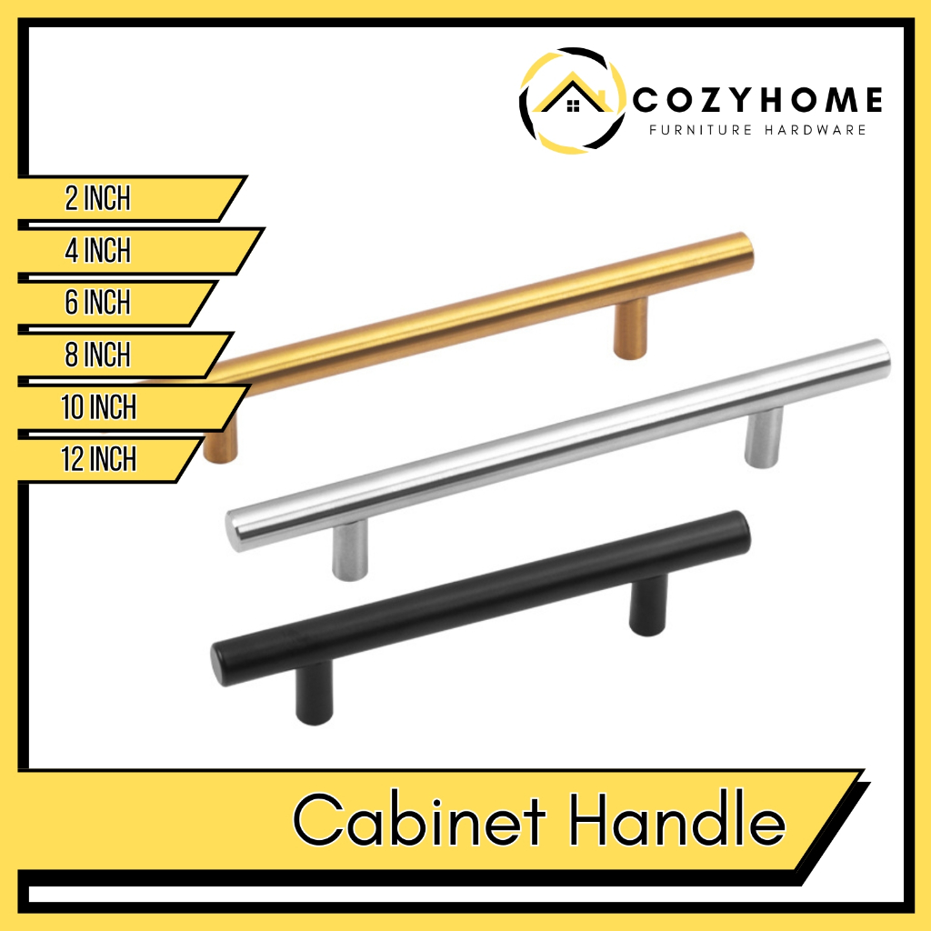 CHFH Cabinet Drawer Handle Stainless Steel Pull wardrobe cabinet ...