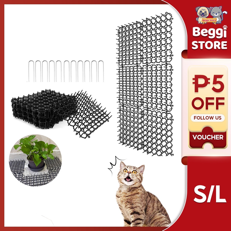 Cat Scat Mat Anti-Cat Mat Plastic Prickle Strip Cat Repellent Pad ...