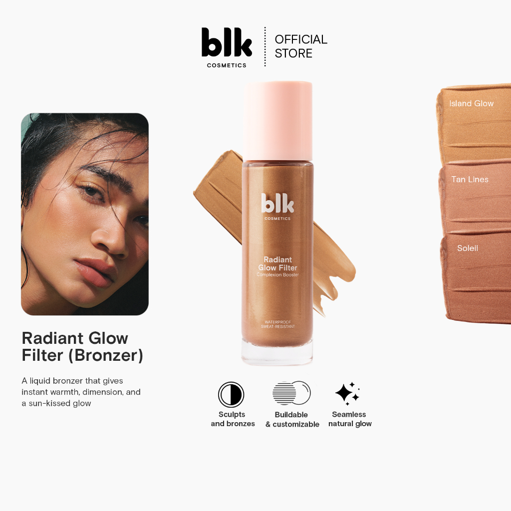 blk cosmetics radiant glow filter bronzer | Shopee Philippines